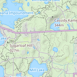 DTE Energy Foundation Trail Map